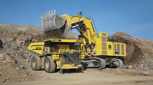 PC5500-11 Surface mining hydraulic excavator | Komatsu