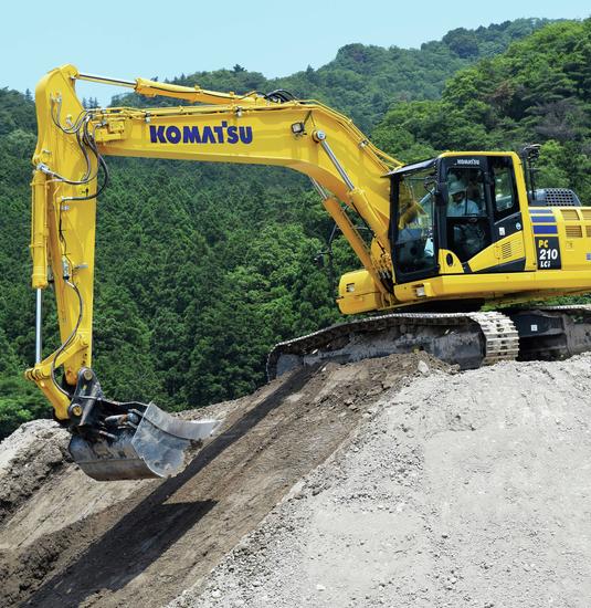 Komatsu PC210LCi-11 excavator Komatsu PC210LCi-11 excavator