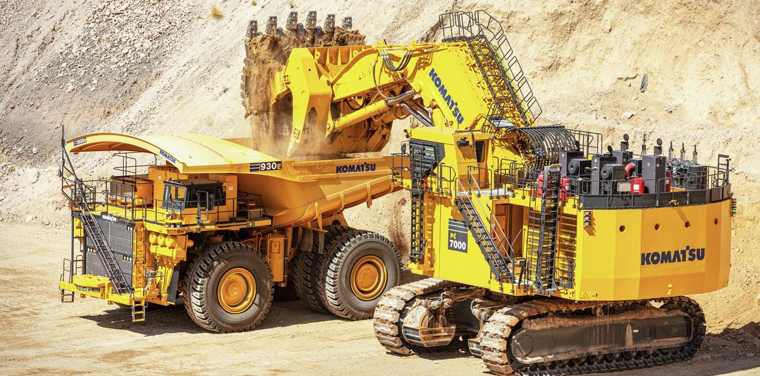 PC7000-11 Surface mining hydraulic excavator | Komatsu