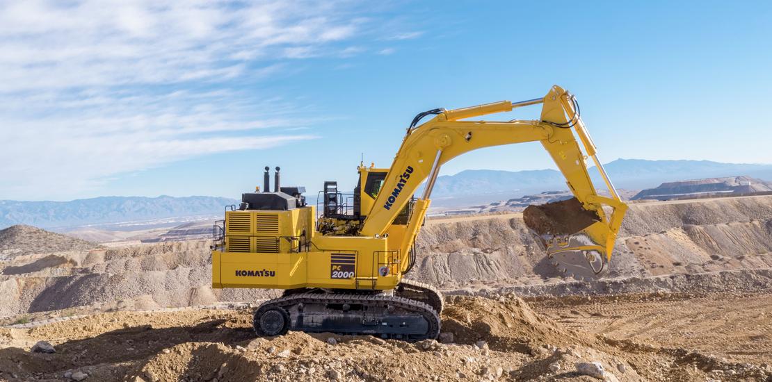 PC2000-11 surface mining hydraulic excavator | Komatsu