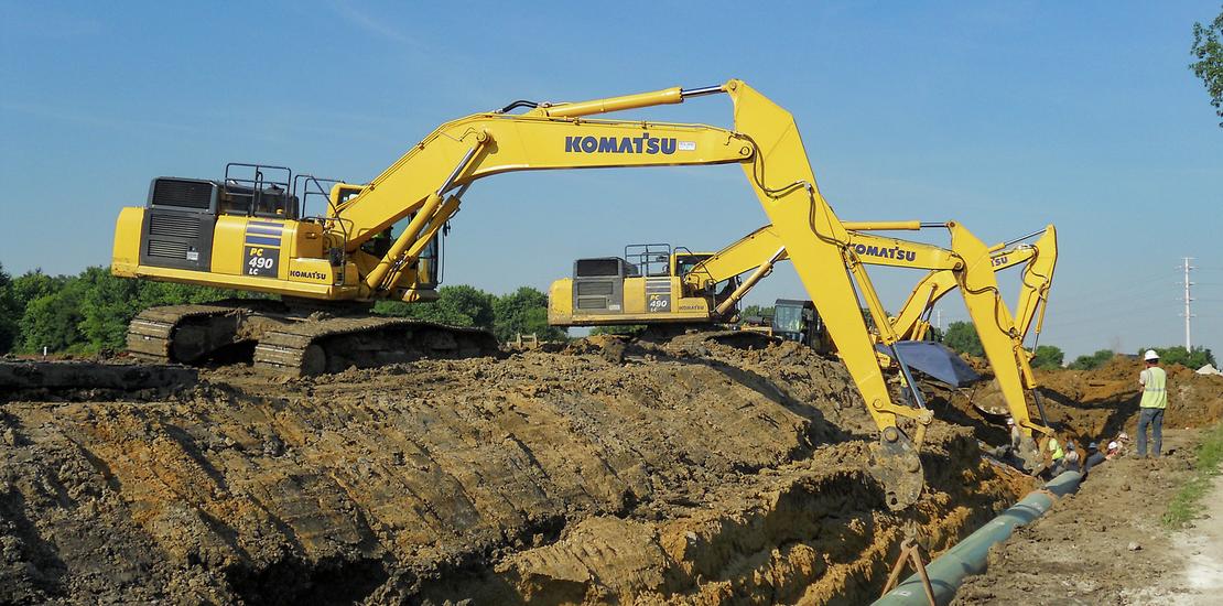 PC490LC-11 large hydraulic excavator | Komatsu