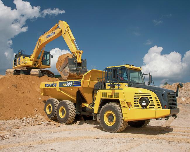 HM300-5 articulated truck | Komatsu