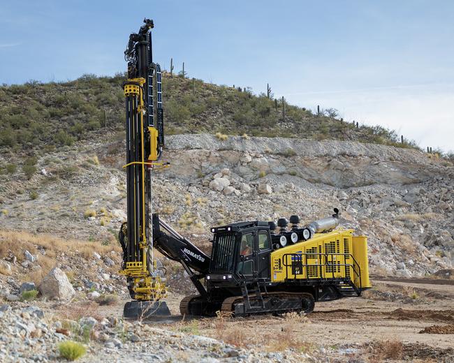 ZT44 blasthole track drill | Komatsu