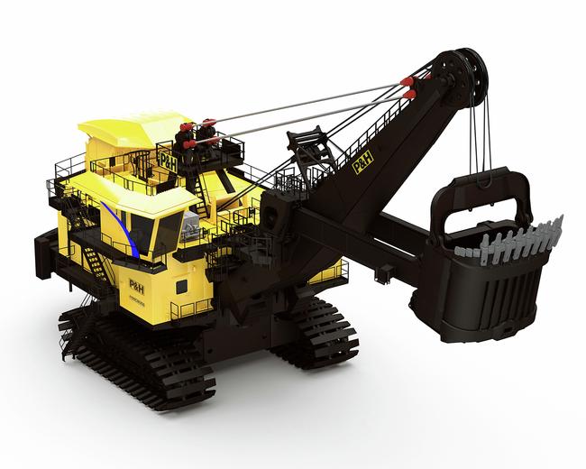 4100C BOSS electric rope shovel | Komatsu - 博金宝