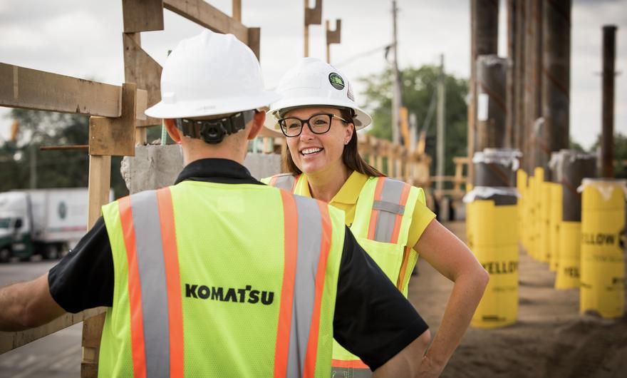 Women in engineering a career at Komatsu | Komatsu