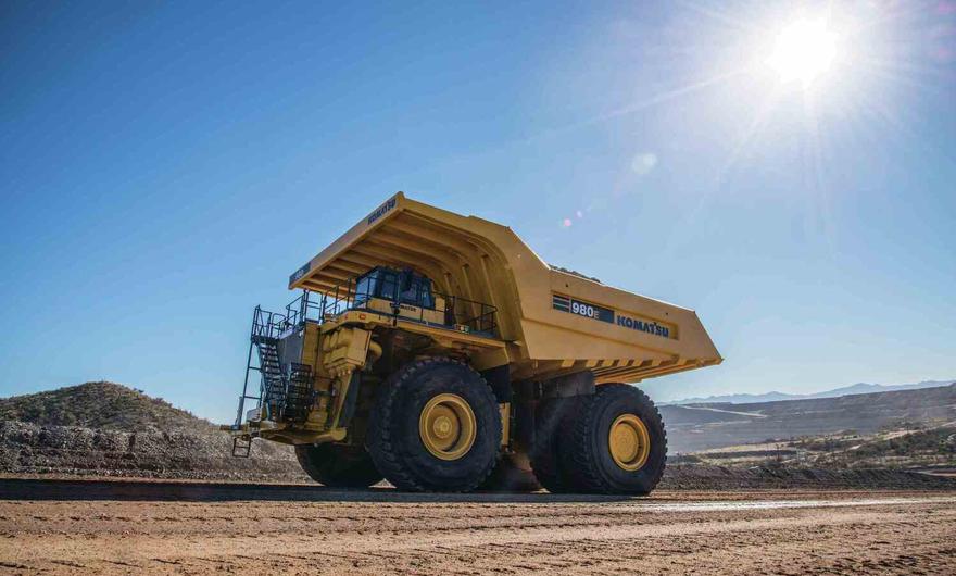 Komatsu's massive mining haul trucks made in Peoria | Komatsu