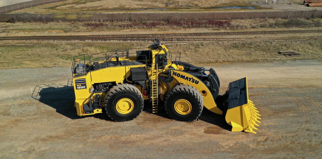 WE1850 wheel loader | Komatsu